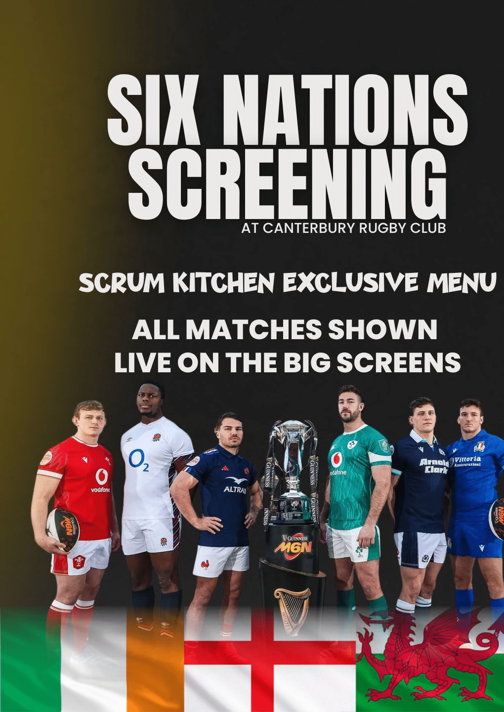 Six Nations, Six Flavours, all live in one clubhouse - Canterbury Rugby ...