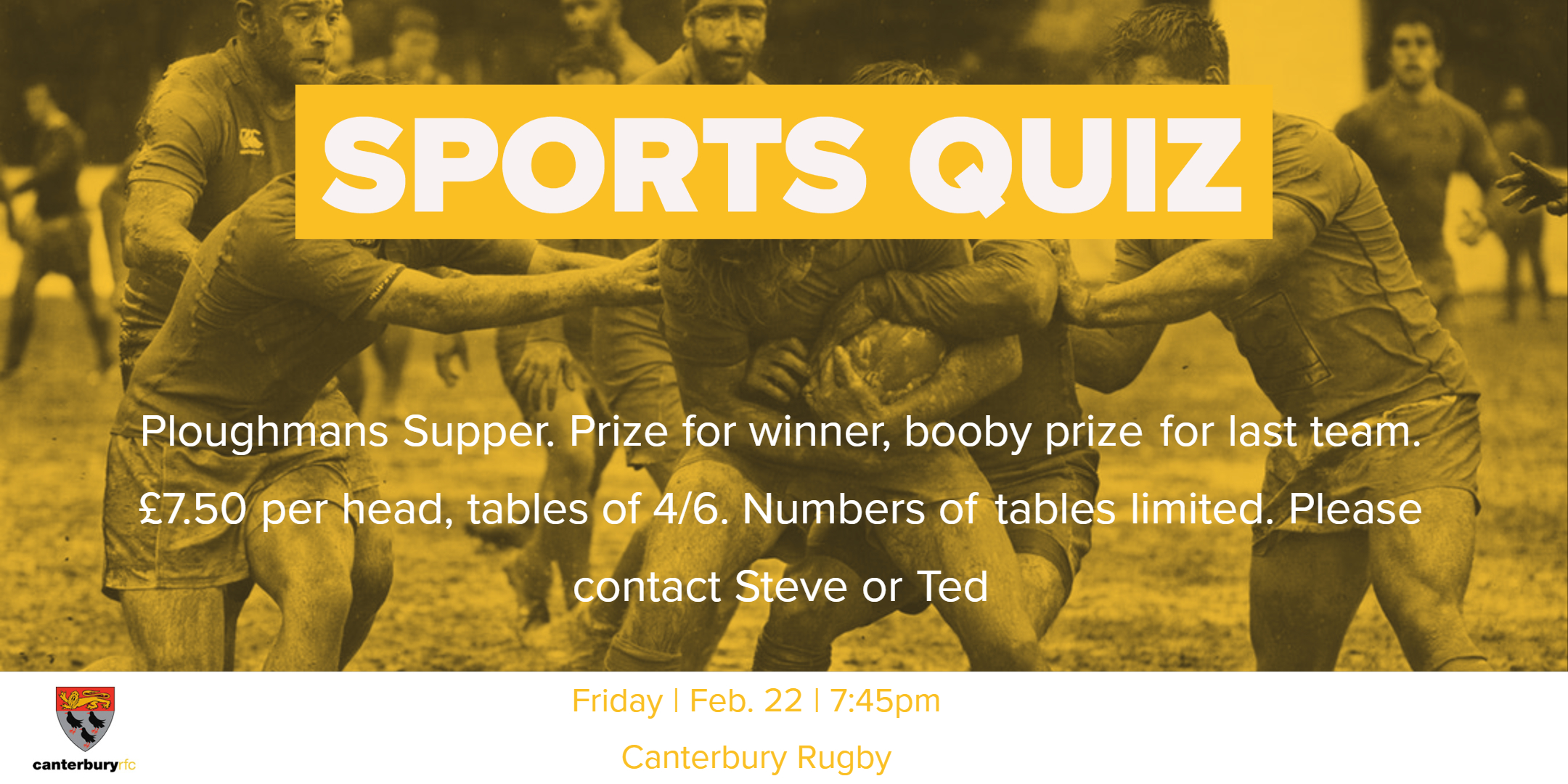 Canterbury Rugby Club - CRFC